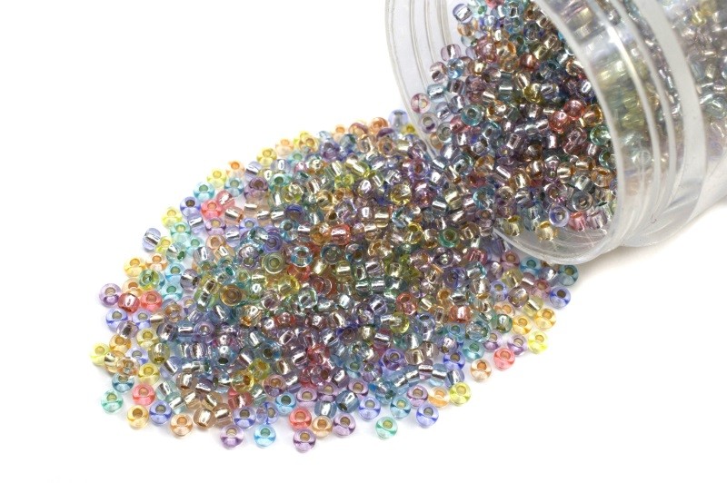 Купить Бисер чешский PRECIOSA Микс 10/0 #032, нежность, 50г